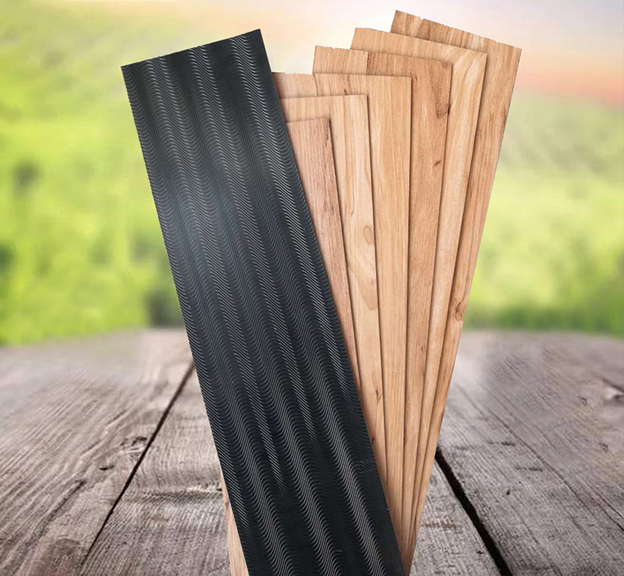 PVC Flooring Wood Style Vinyl Plastic Flooring Tiles