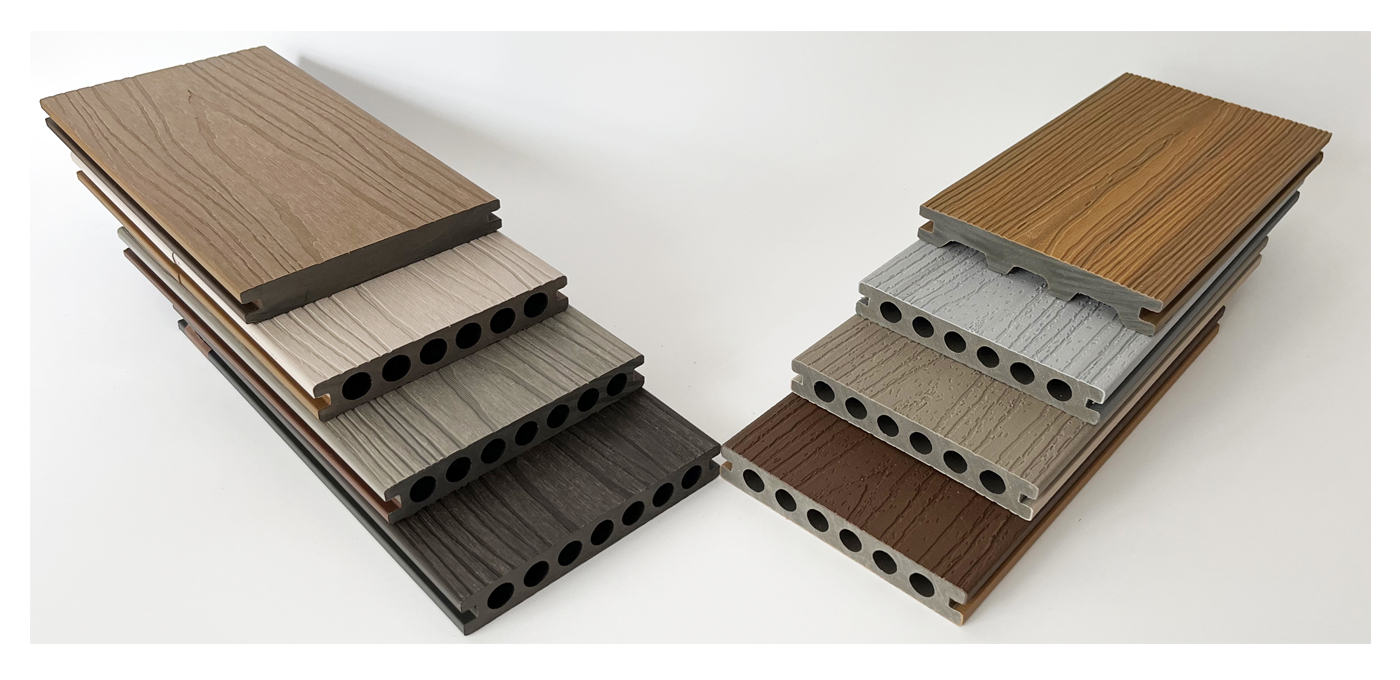 146x22mm Co-extrusion WPC decking