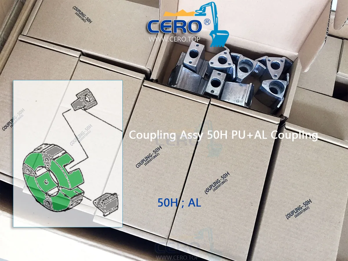 50H COUPLING ELEMENT-COUPLING 50H PU-AL Coupling Assy