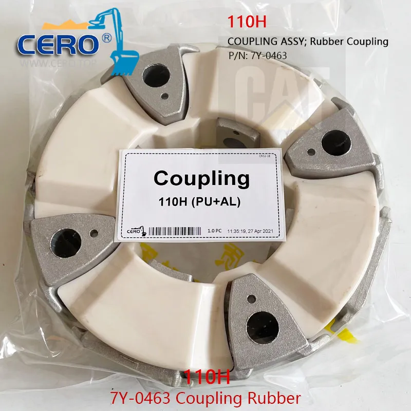 7Y-0463 COUPLING ELEMENT 110H COUPLING ASSY 279-7871