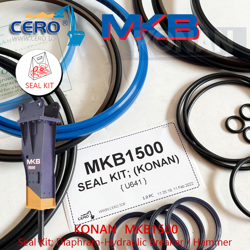 KONAN MKB1500 Seal Kit MKB-1500 hydraulic breaker MKB1500V2