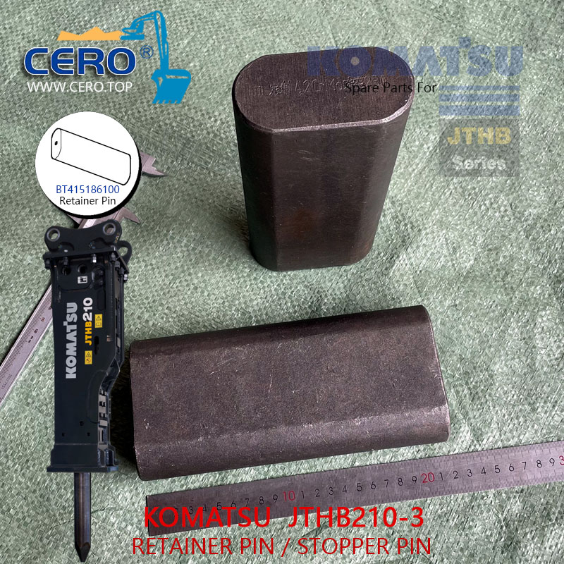 KOMATSU JTHB210 JTHB210-3 RETAINER PIN BT415186100 STOPPER PIN BT415148251