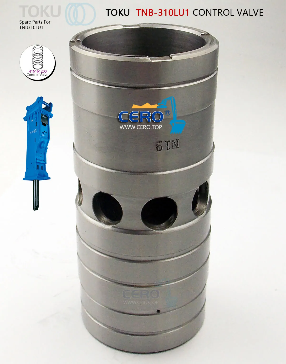 TOKU TNB-310LU1 TNB310LU1 CHISEL BUSH 415608061 415608060 BUSH 415159140