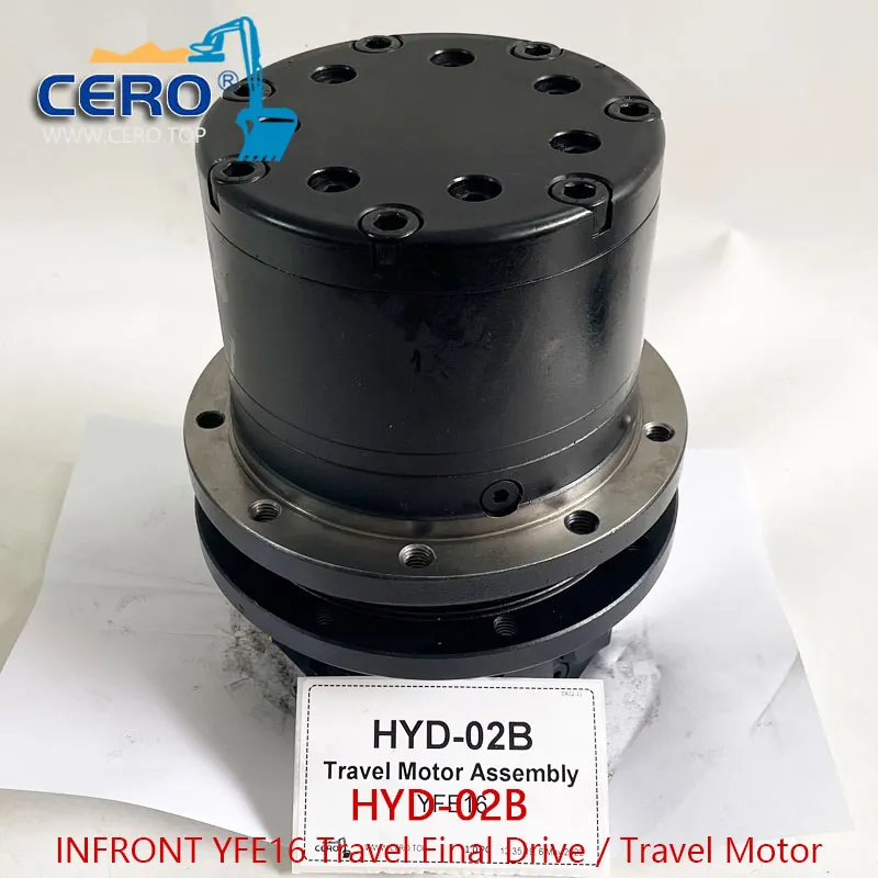 HYD-02B Travel Motor INFRONT YFE16 Hydro Fluid Hyd02b Travel Final Drive