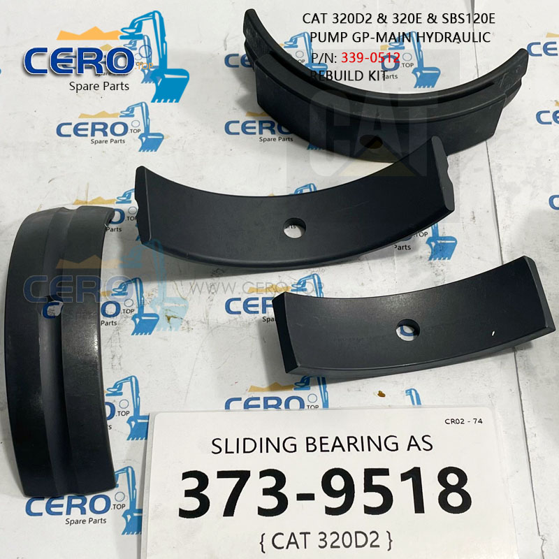 373-9518 SLIDING BEARING AS 3739518 CAT 320D2 320E 339-0512 397-3680 ...