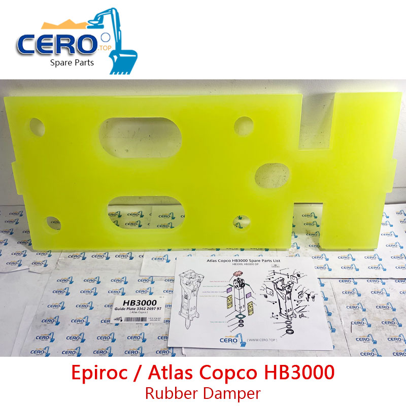 Epiroc Atlas Copco HB3000 HB3100 Rubber Damper 3361847635 3363086399