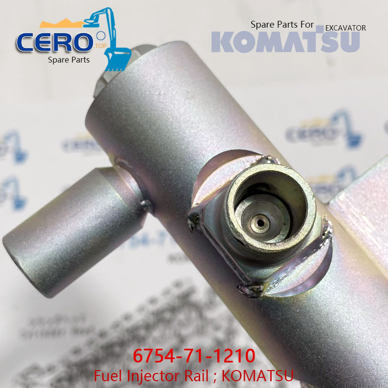 6754-71-1210 MANIFOLD FUEL 6754711210 KOMATSU 6754-72-1210 6754-72-1220