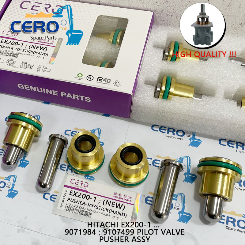 PUSHER 9071735 9071736 PILOT VALVE HITACHI EX200-1 EX200 9071984 9107499