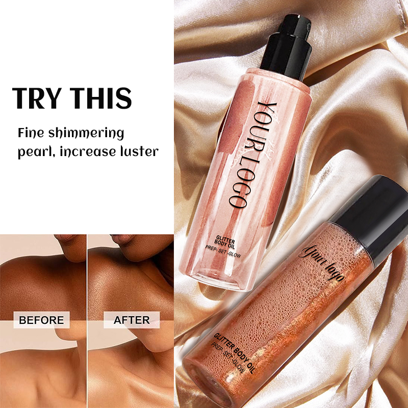 Glitter Shimmer Body Oil