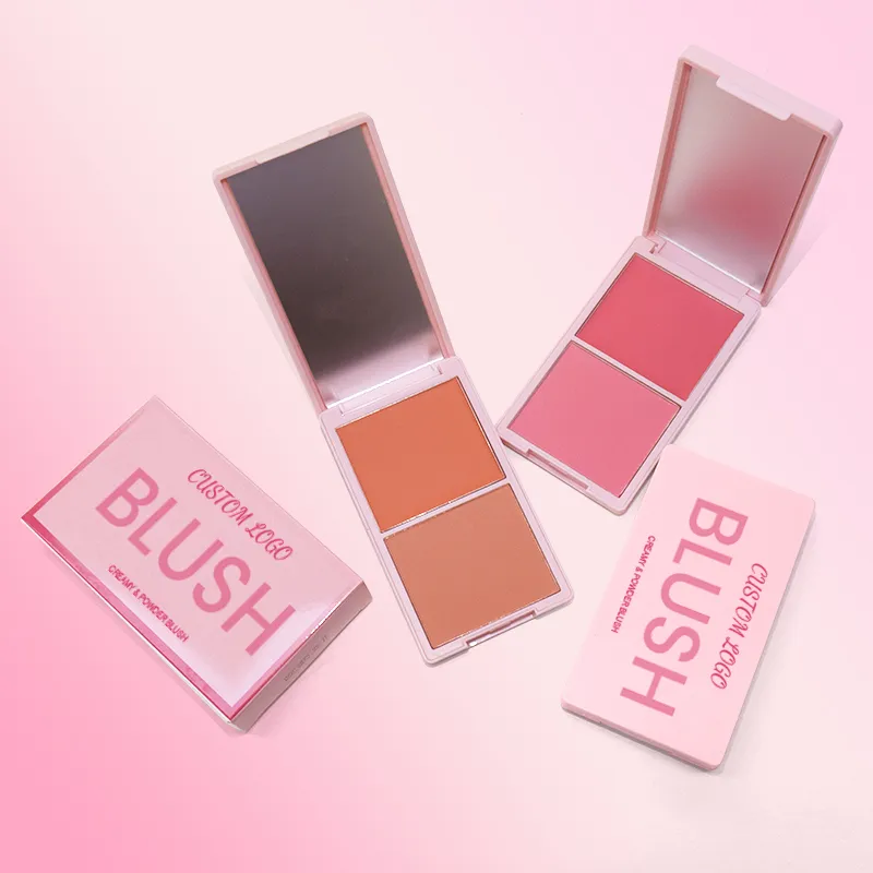 2-In-1 Cream and Powder Blush Palette
