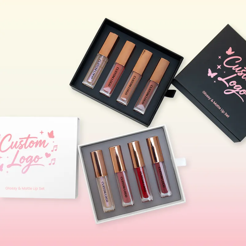 Custom Liquid Lipstick Set 4pcs