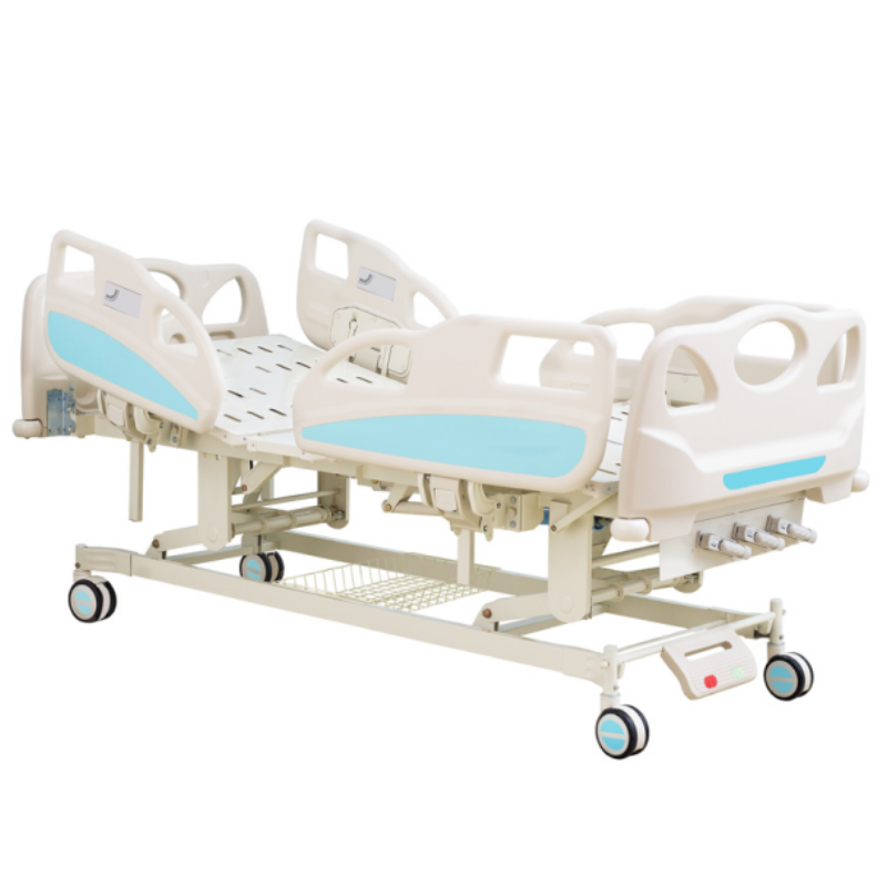 Hospital Furniture ABS Adjustable 3 Position Manual Hospital Bed