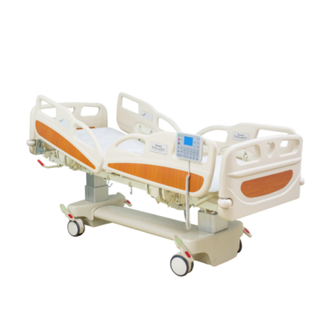 Hospital Electric Bed 5 Functions ICU Hospital Bed with CPR Function
