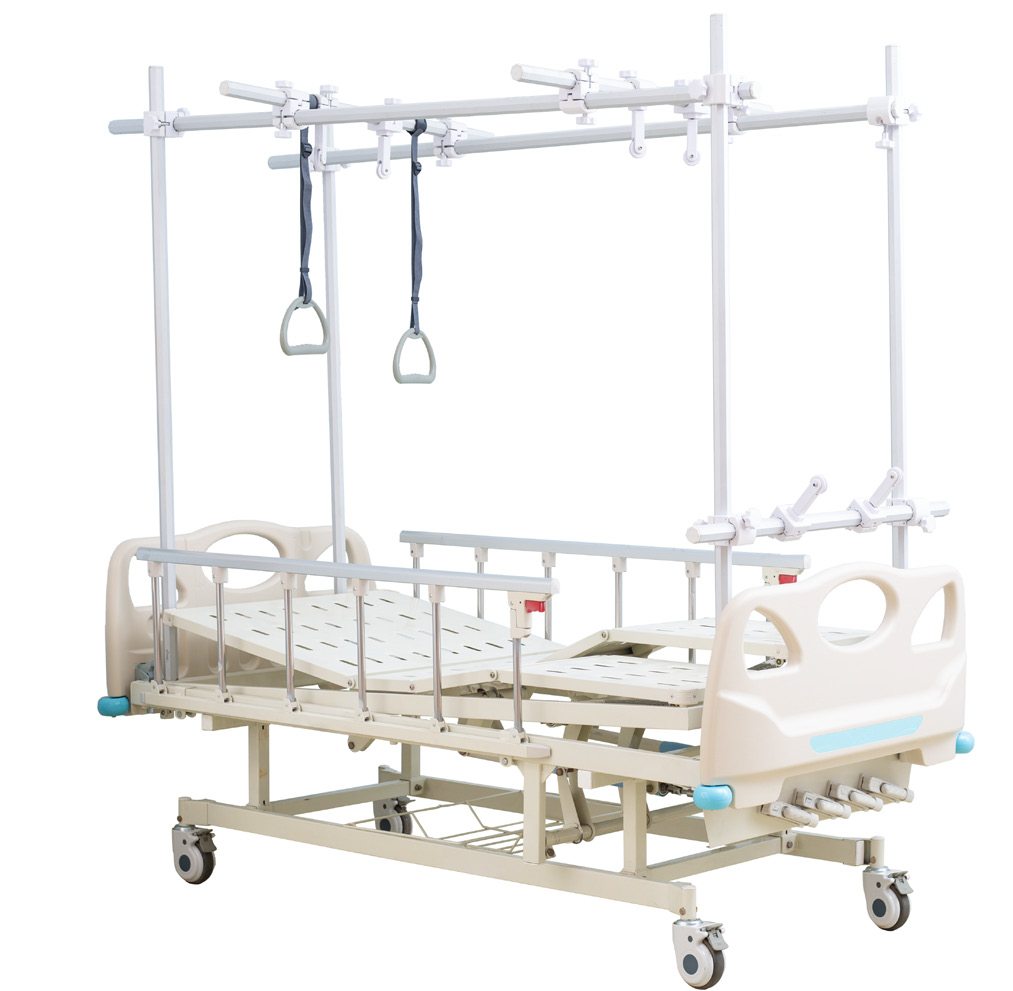 Four Crank 4 Function Manual Orthopaedic Traction Hospital Bed