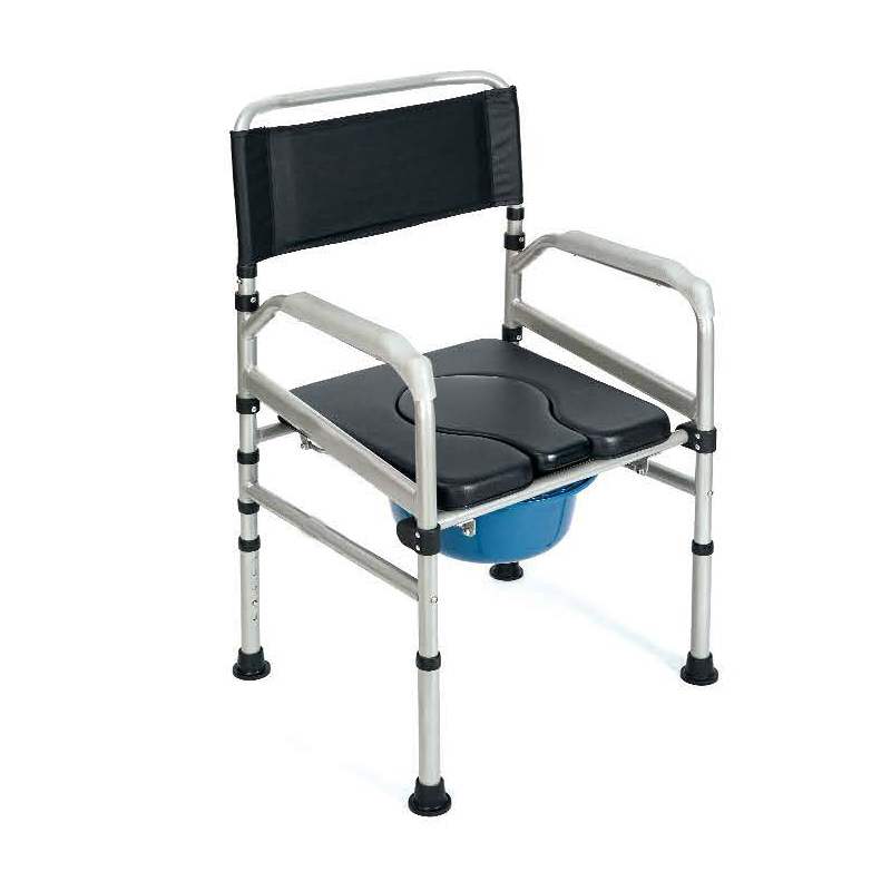 Comfortable Commode Chair Foldable Portable Toilet Chair