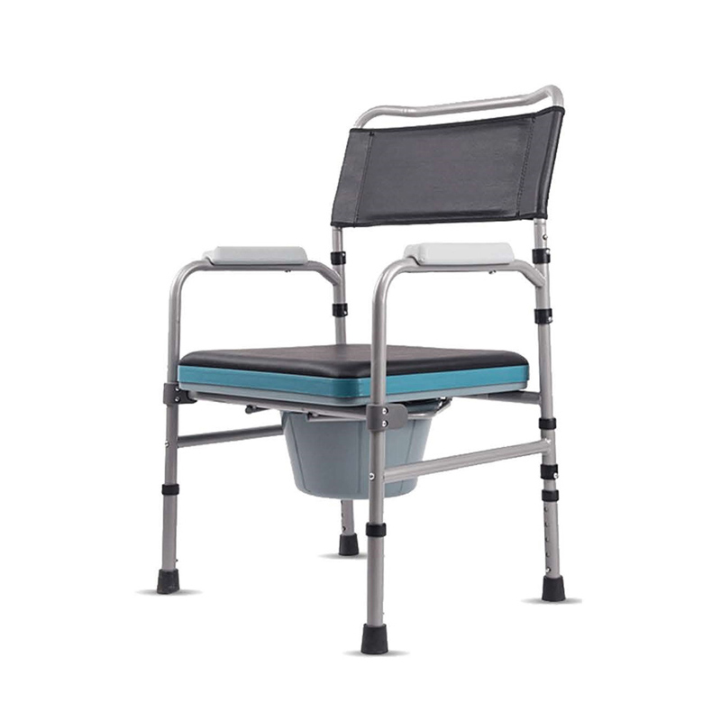 Aluminum Frame Commode Chair Toilet Chair Shower Chair