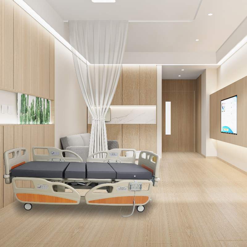 Multi Function Full Electric Drive Medical ICU electric hospital bed