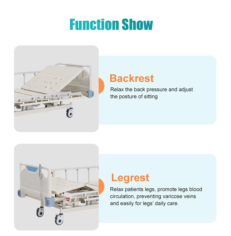 Medical Clinical Position Motorized Adjustable 5 Function Hospital Bed