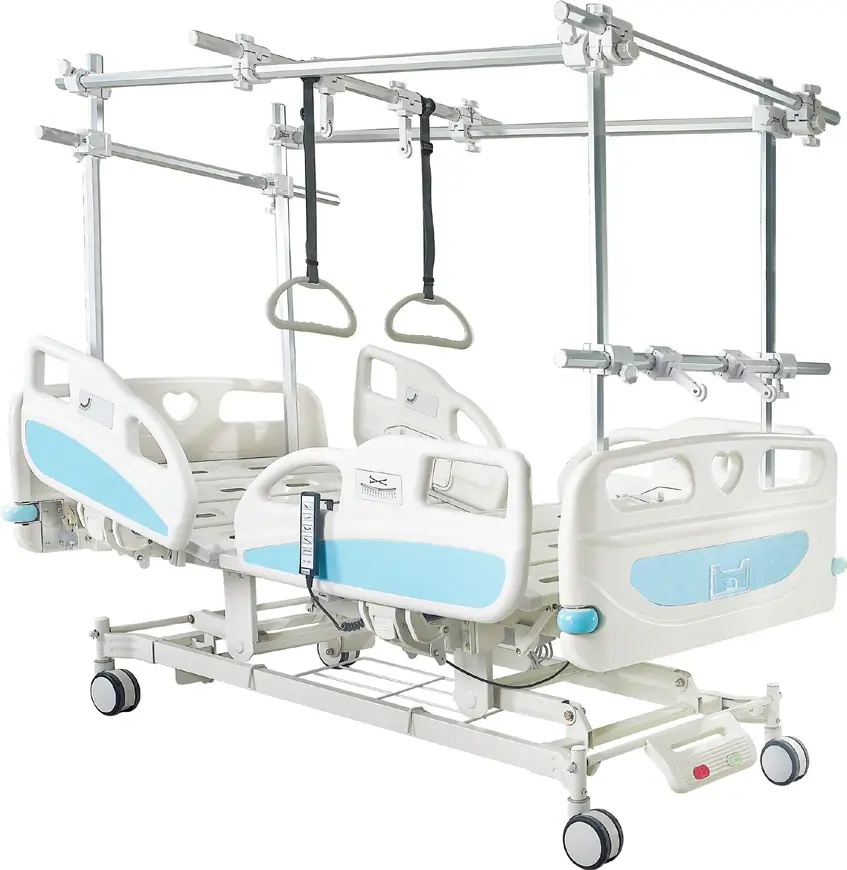 Medical ICU Multi Function Electric Nursing Hospital Bed
