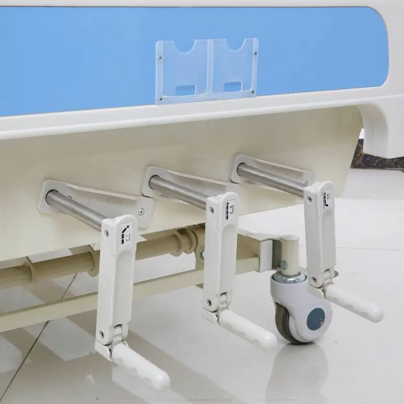 Medical Metal 3 Function Manual 3 Cranks Patient Hospital Bed