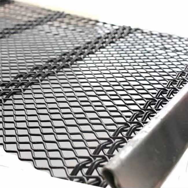metal self-cleaning mesh