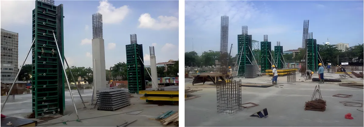 Steel Frame Formwork System Project