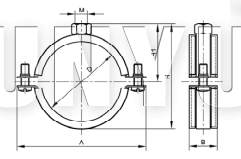 Circular pipe clamp