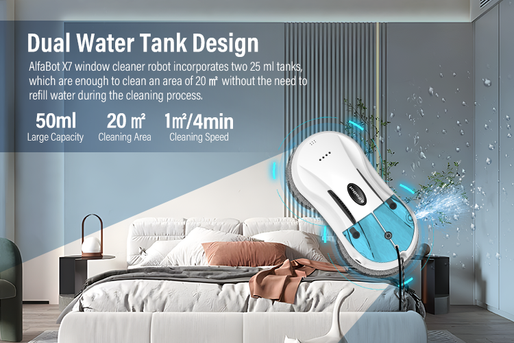Alfabot Window Cleaning Robot X7