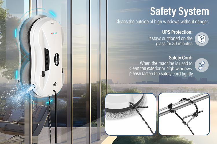 Alfabot Window Cleaning Robot X7