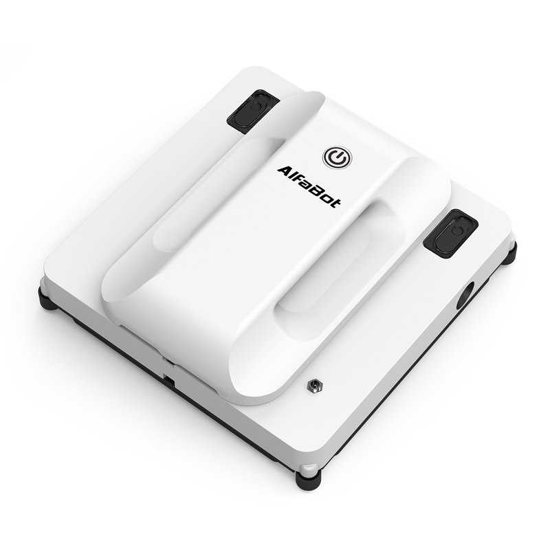 AlfaBot Window Cleaning Robot – 2800Pa Suction Dual Spray System