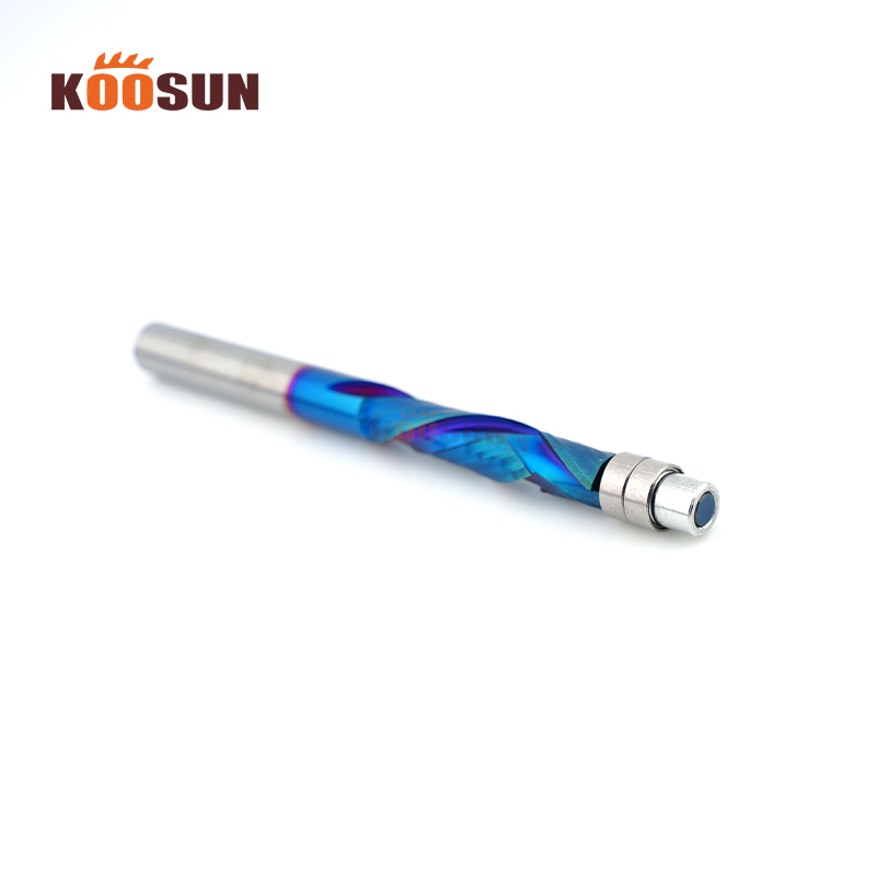KOOSUN Tungsten Carbide Double Bearing Trim Bits for Woodworking