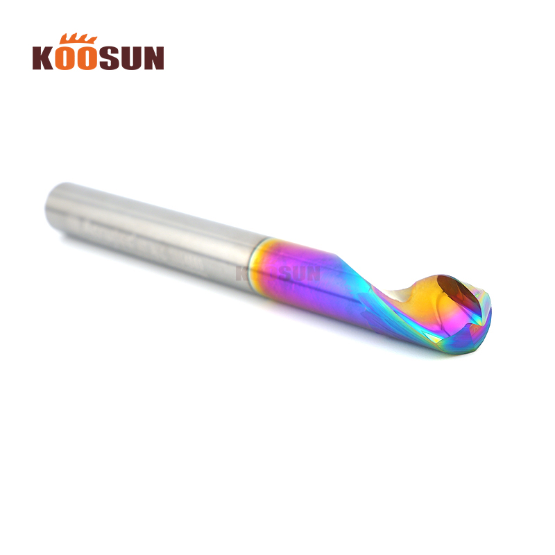 KOOSUN Carbide Router Bits for Aluminum