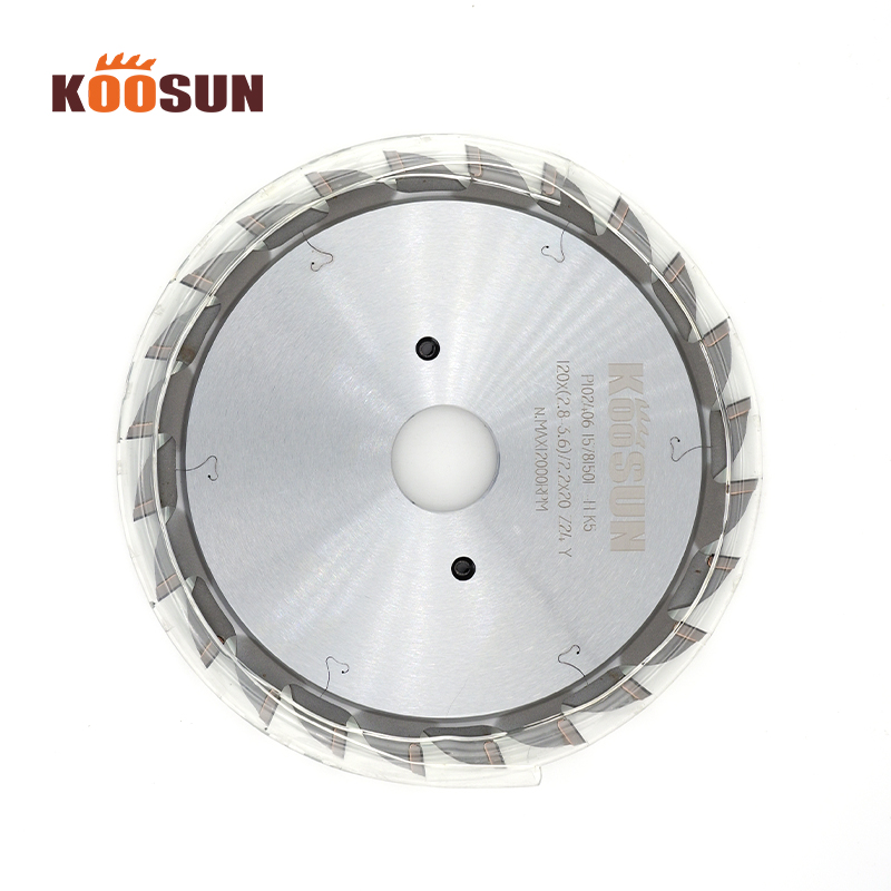 KOOSUN PCD table saw with scoring blade