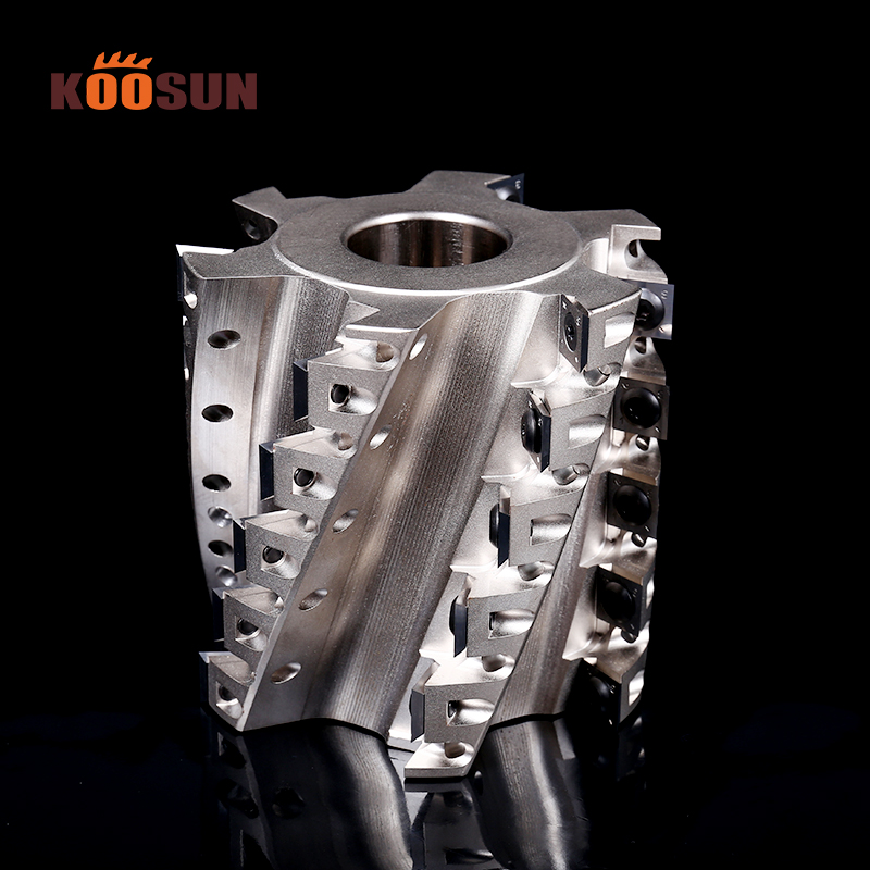 KOOSUN Woodworking Helical Cutting Head - Precision & Durability