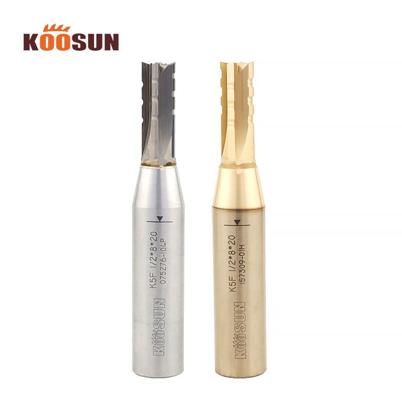 KOOSUN 4 Flutes Straight Router Bit for wood Cutting