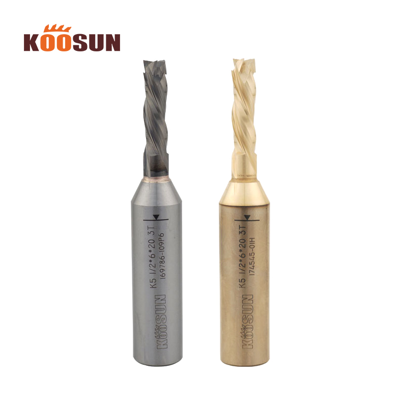 KOOSUN 3 Flutes Compression Router Bit – with coating