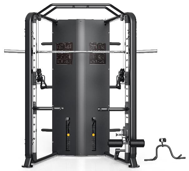 Smith machine, cable machine, cable cross