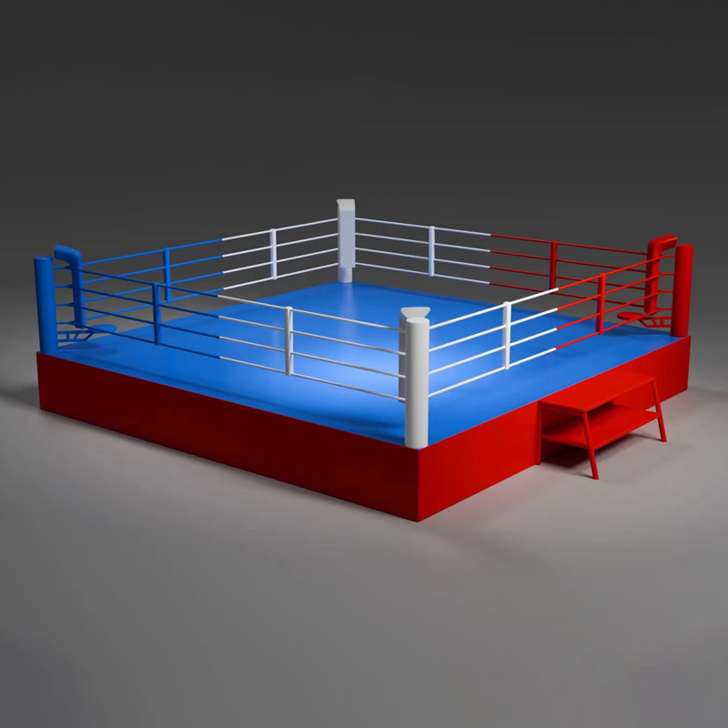 boxing ring, fighting cage, boxing cage