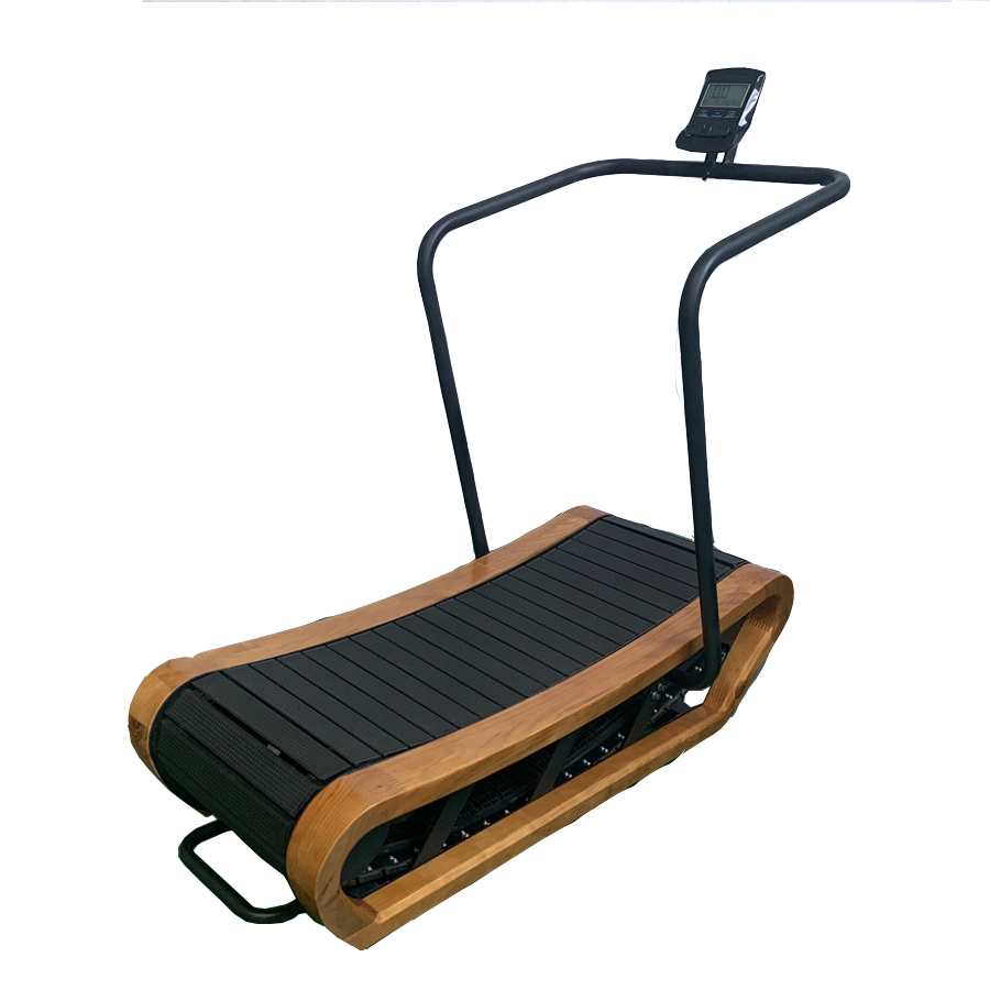 J-M007 Wooden Manual Crawler Treadmill