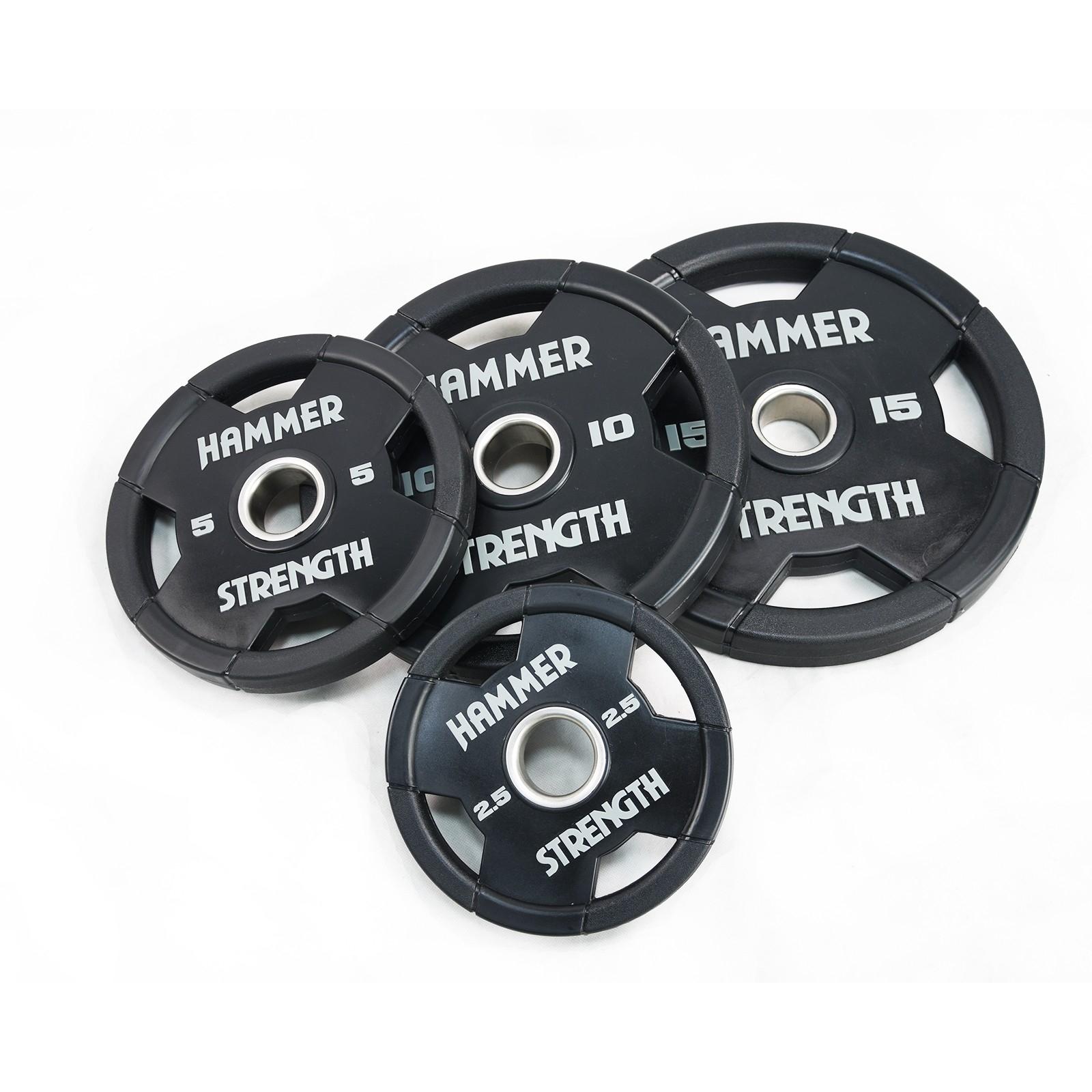 Hammer strength style gym weight plate