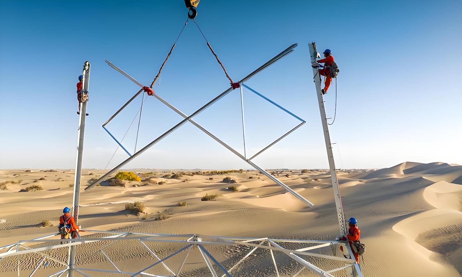 China’s First “Desert–Gobi–Wasteland” Renewable Energy Transmission ...