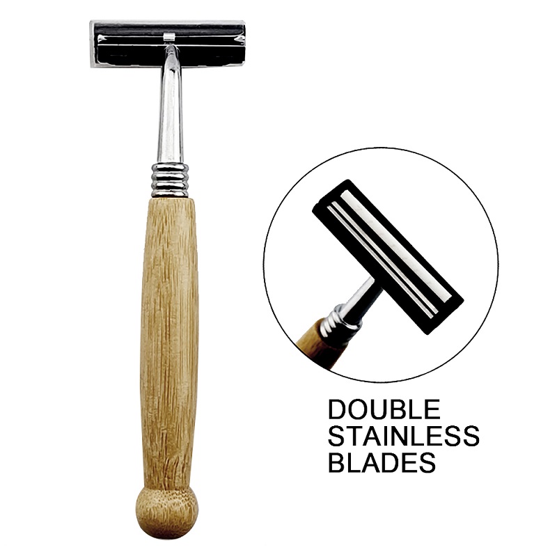What is a bamboo razor and how does it work for shaving?