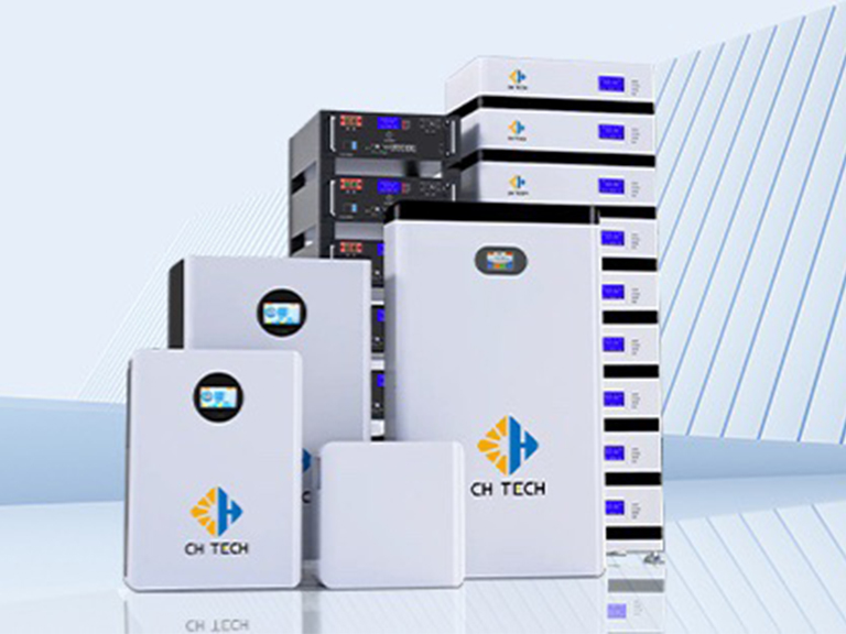 Munus Lithii Ferrum Phosphate Energy Repono Batteries in Systems Solare