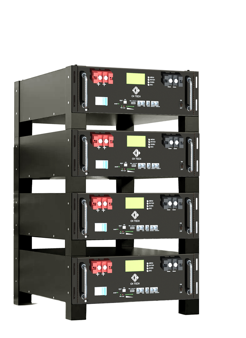 24V 100Ah Rack Mounted Lithium Battery for Data Base