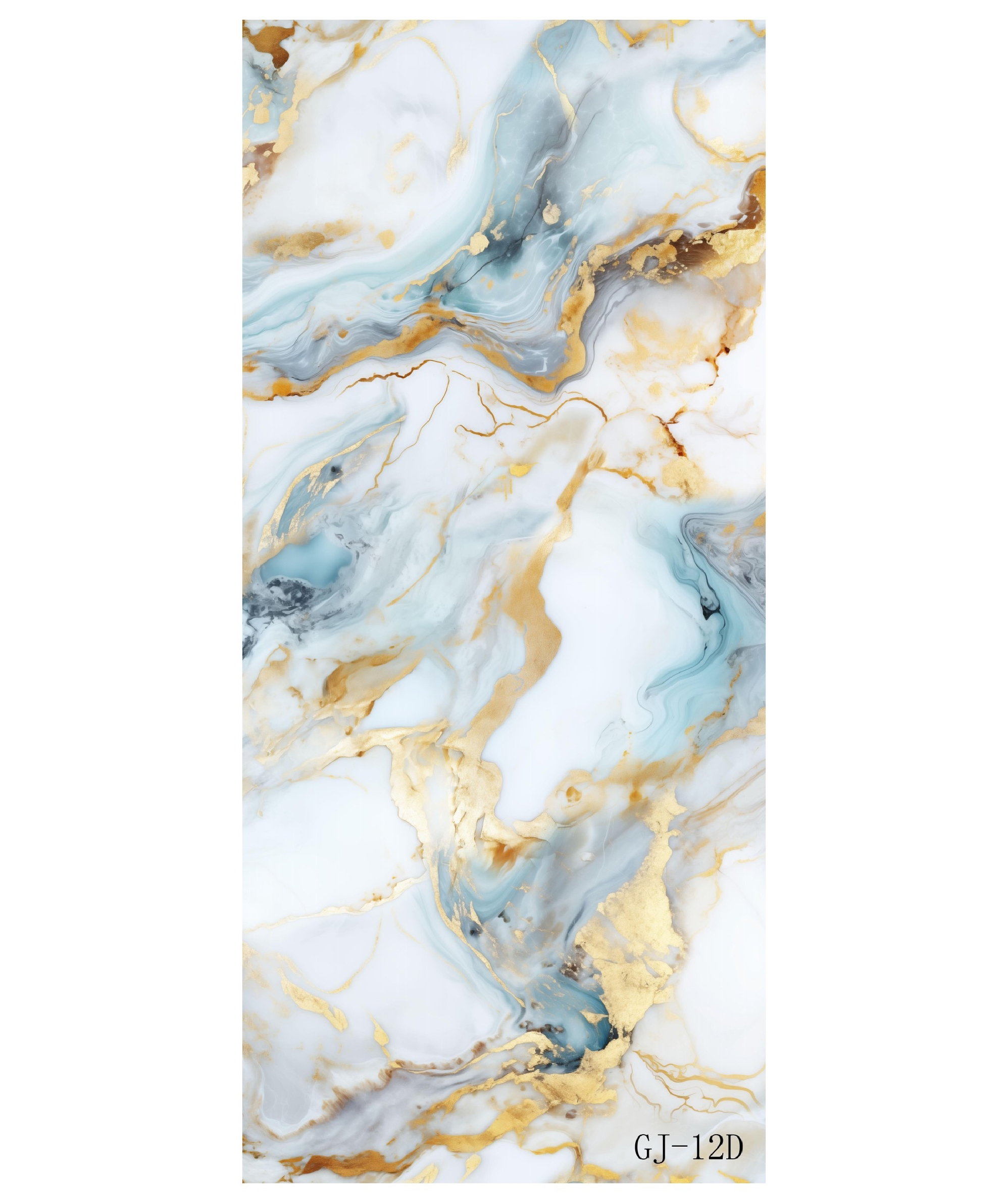 2025 Gilded Marble Wall Panels | High Glossy 3D Golden UV Wall Boards