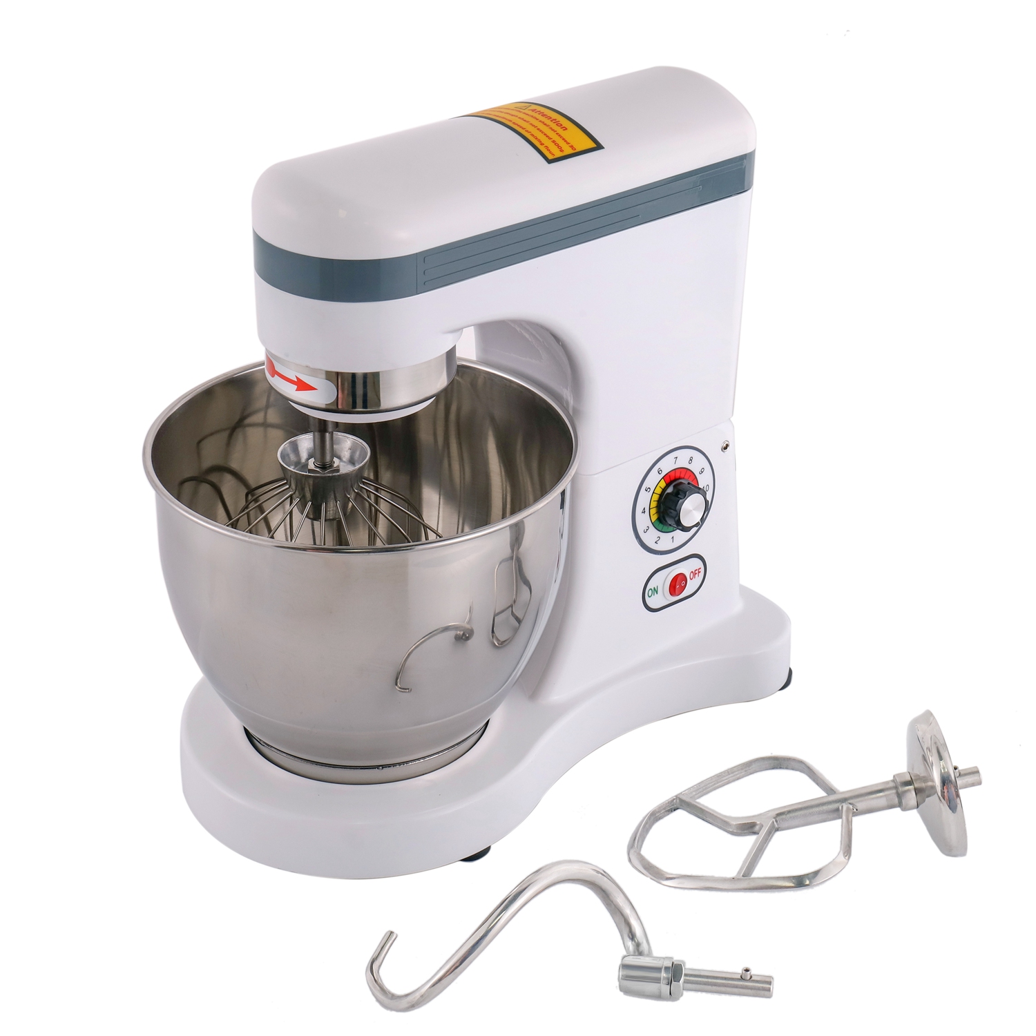 ZBX ZB-5A 5L Tabletop Food Mixer Cake Mixer Bakery Equipment