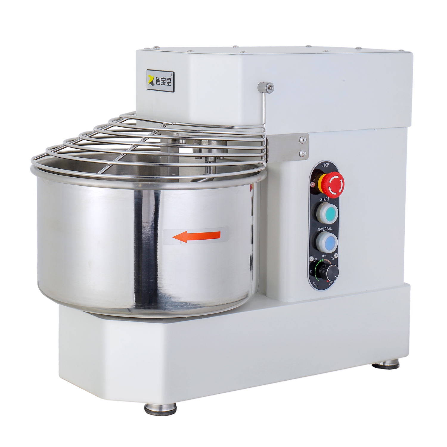 15 Liter Table Top Dough Mixer Spiral Mixer Machine Bakery Equipment