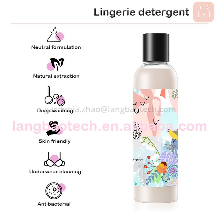 Super concentrated underwear detergent liquid