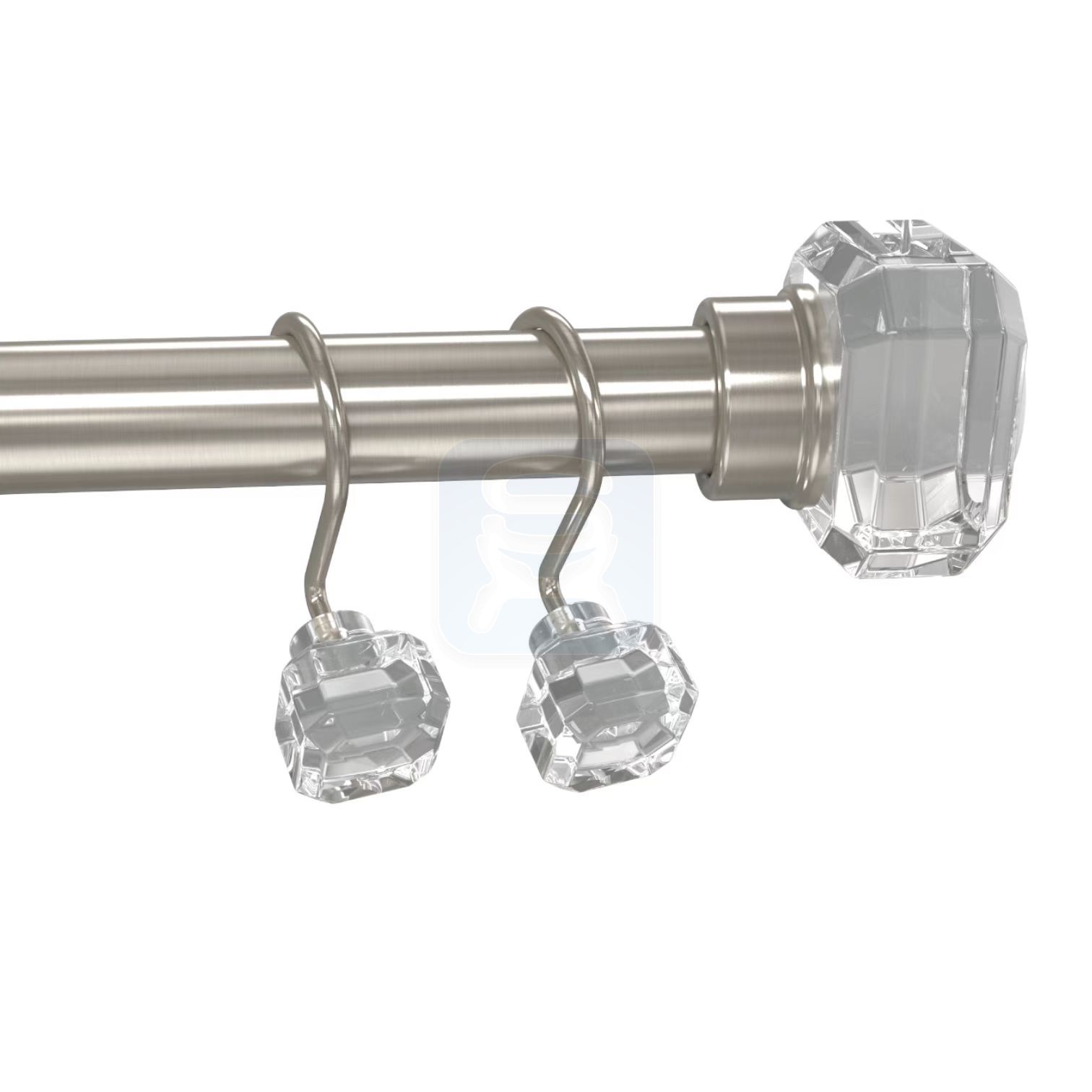 Acrylic Shower Rod,lucite shower curtain rod,clear acrylic shower rod