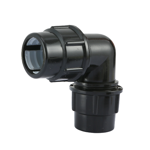 Black cap elbow pipe fittings